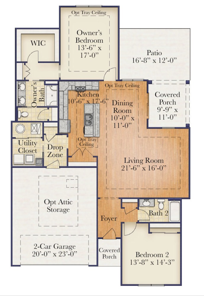 Capri Floor Plan | Weaver Homes