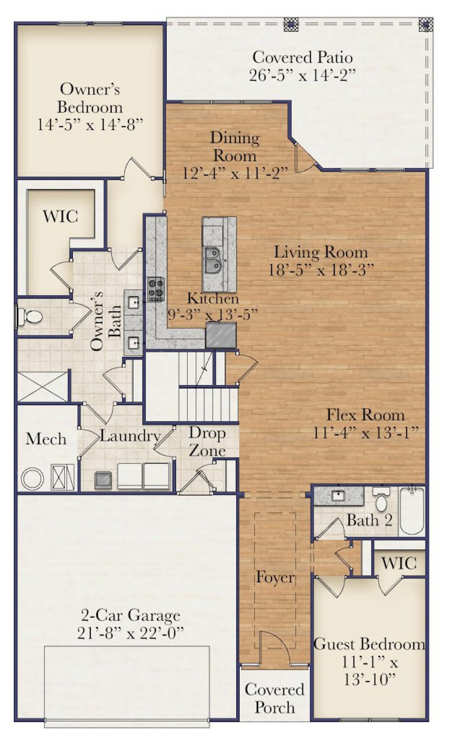 Torino Floor Plan | Weaver Homes