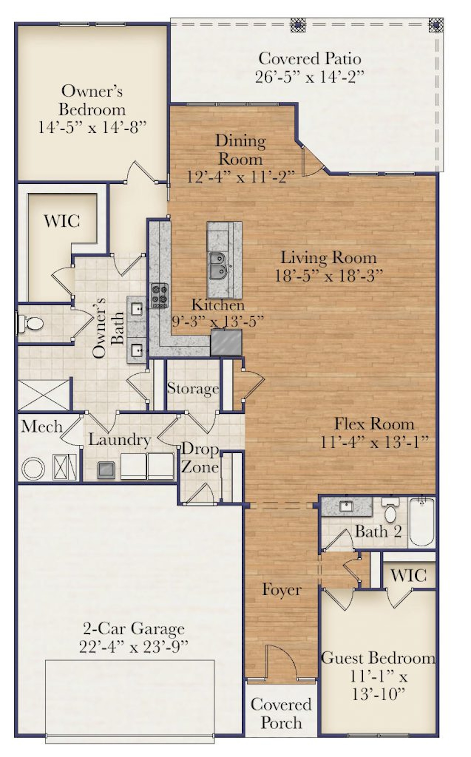 Torino Floor Plan | Weaver Homes