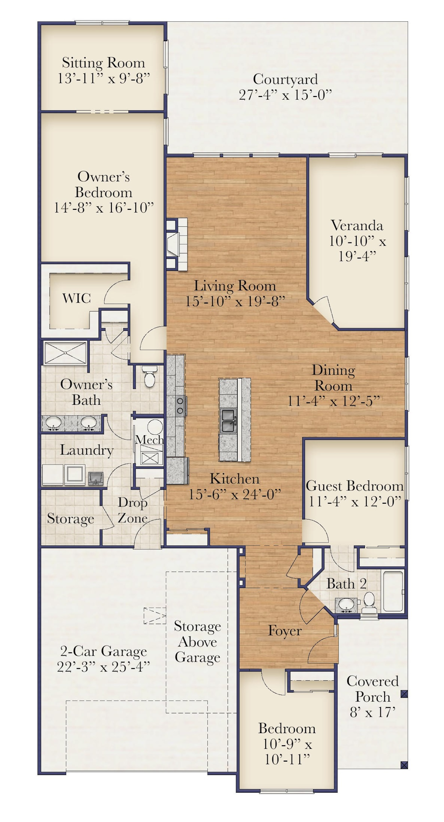Verona Floor Plan | Weaver Homes