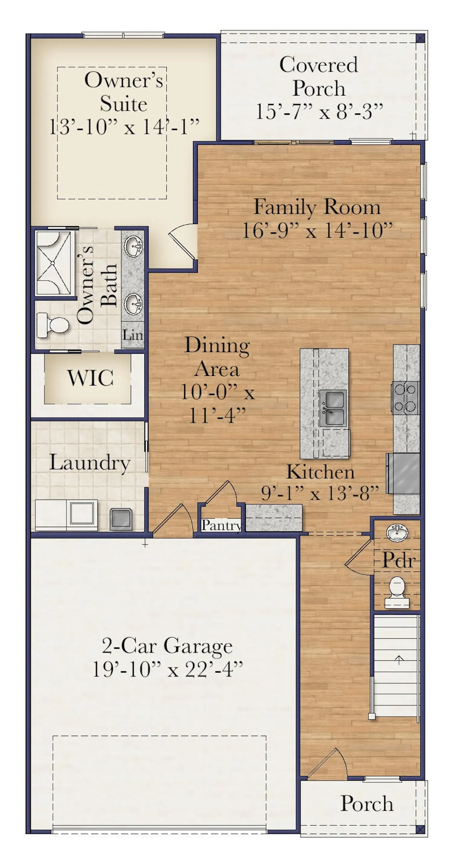 Victoria Floor Plan | Weaver Homes